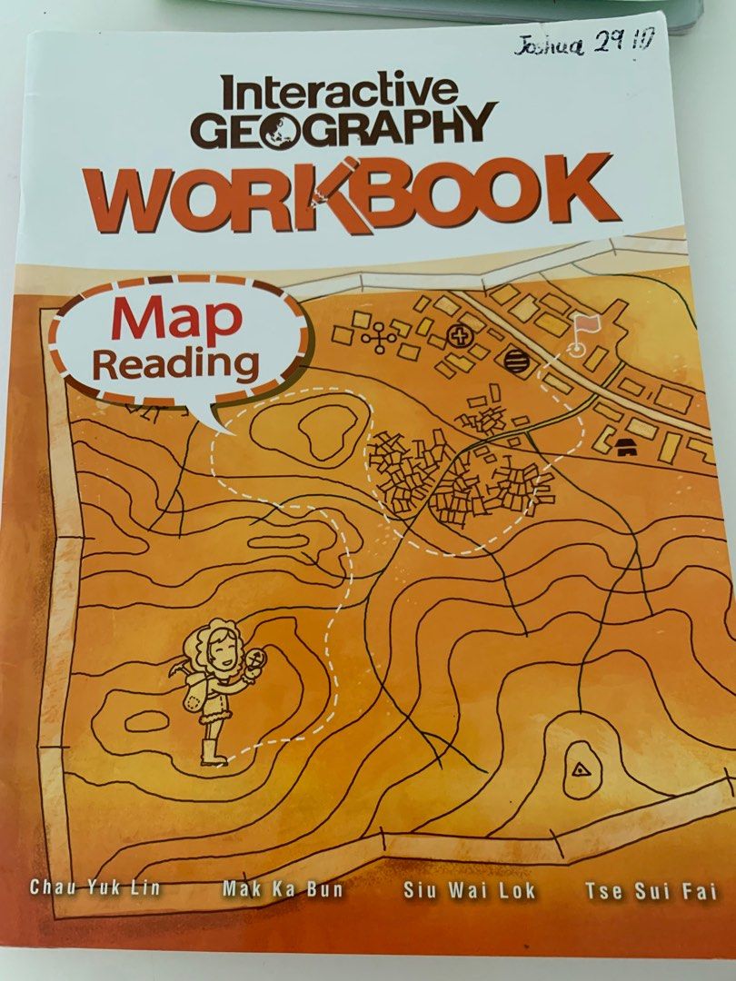 Interactive Geography workbook Map reading, 興趣及遊戲, 書本 & 文具, 教科書 - Carousell