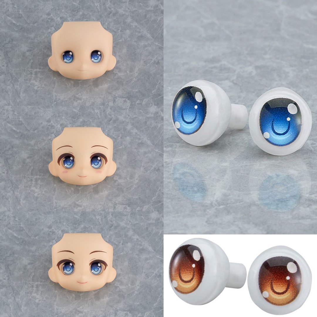 [Interest Check/Splits] Nendoroid Doll Customisable Face Plate (Almond ...