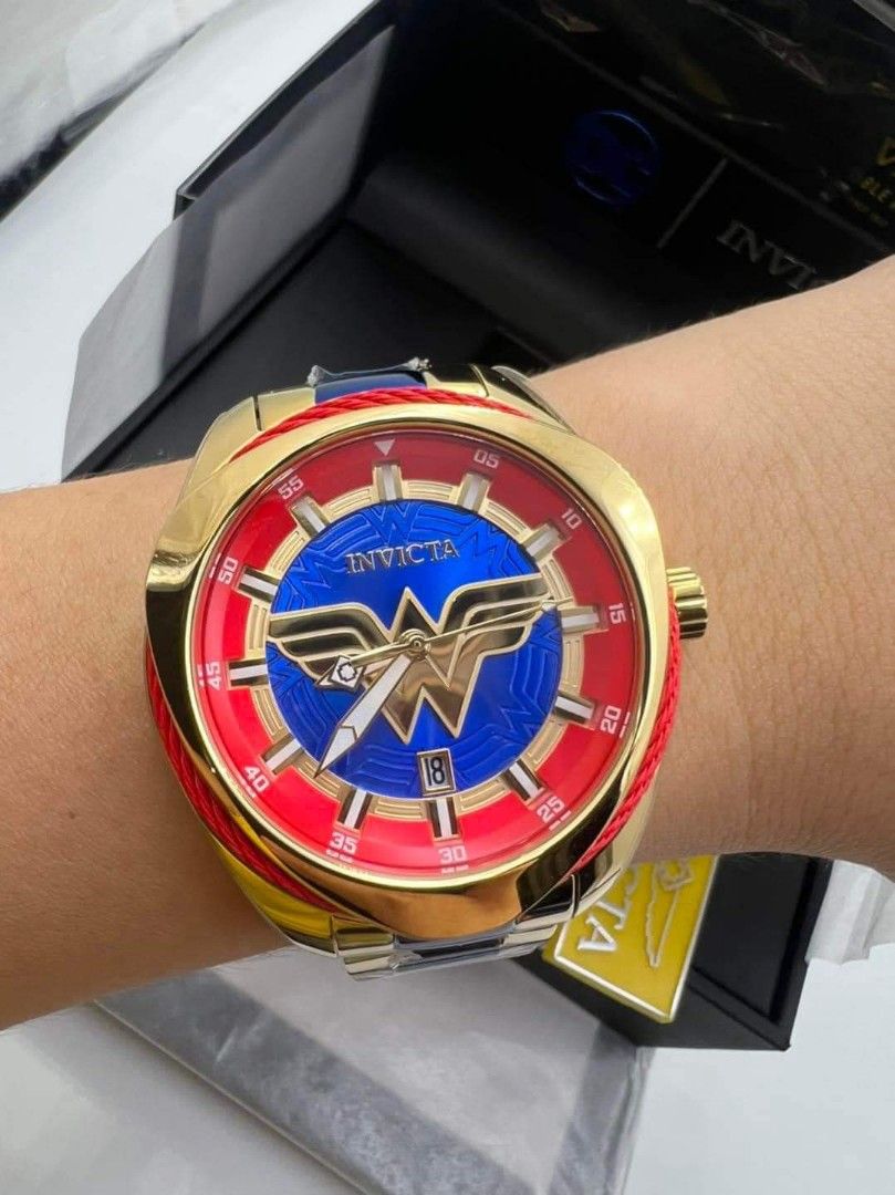 Invicta wonder woman, Women's Fashion, Watches & Accessories, Watches ...