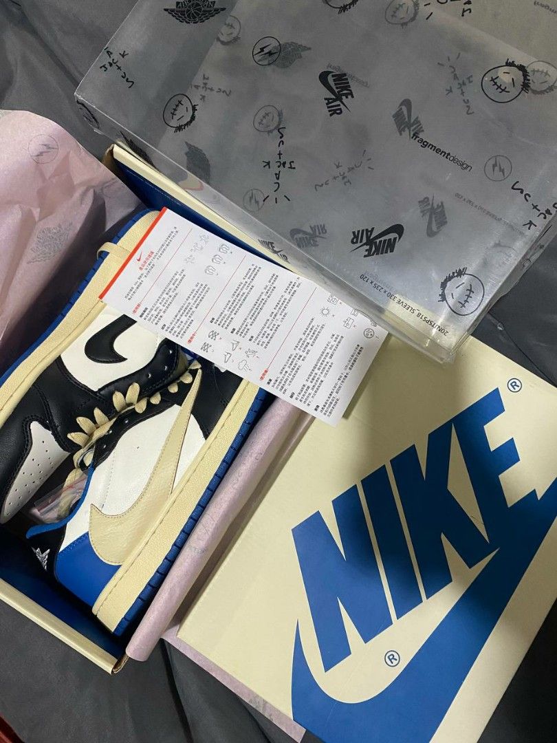 J1 TRAVIS SCOTT FRAGMENTS on Carousell