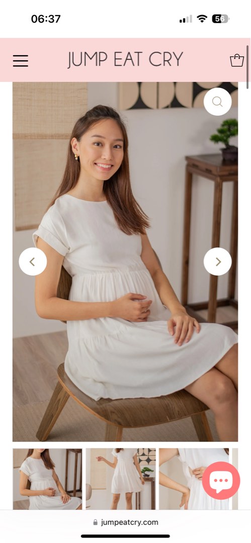 JEC Joey nursing dress, Women's Fashion, Maternity wear on Carousell