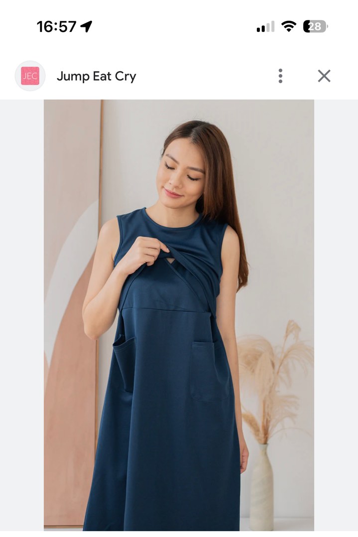 JEC dress, Women's Fashion, Maternity wear on Carousell
