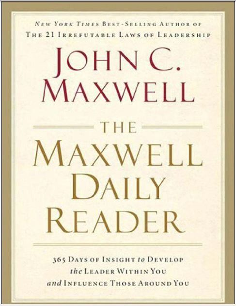John Maxwell Daily Reader by John Maxwell, Hobbies & Toys, Books & Magazines, Fiction & Non ...