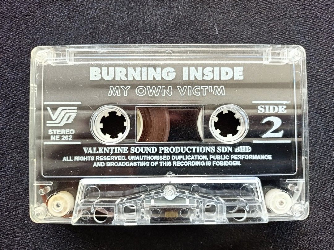 KASET Burning Inside : my own victim, Hobbies & Toys, Music & Media ...