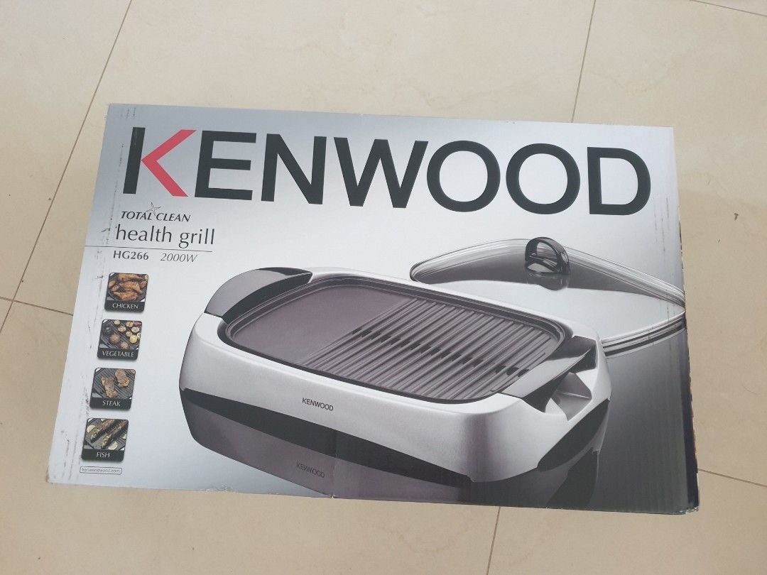 Kenwood Health Grill HG266, TV & Home Appliances, Kitchen Appliances ...