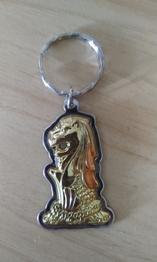 Keychain Lion head from Singapore on Carousell