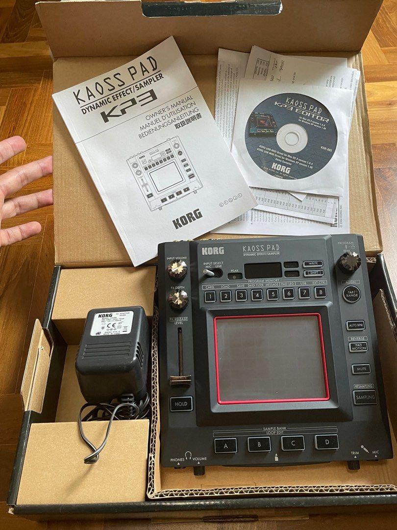 Korg Kaoss Pad KP3 Dynamic Multi Effects Processor Mint Condition ...