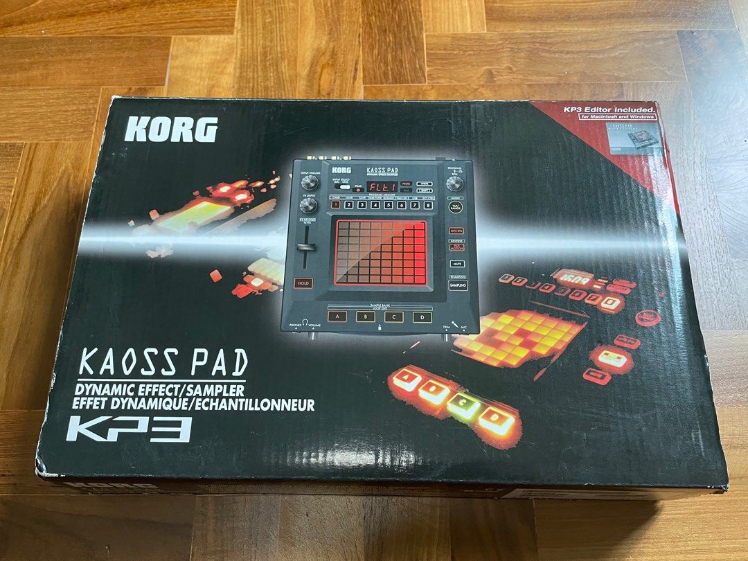 Korg Kaoss Pad KP3 Dynamic Multi Effects Processor Mint Condition, Hobbies & Toys, Music & Media ...