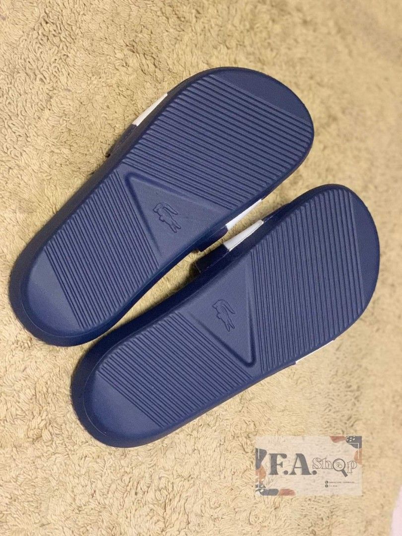 Lacoste Slides, Women's Fashion, Footwear, Slippers and slides on Carousell