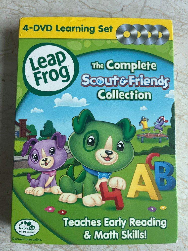 Leapfrog DVD Learning Set, Hobbies & Toys, Music & Media, CDs & DVDs on Carousell