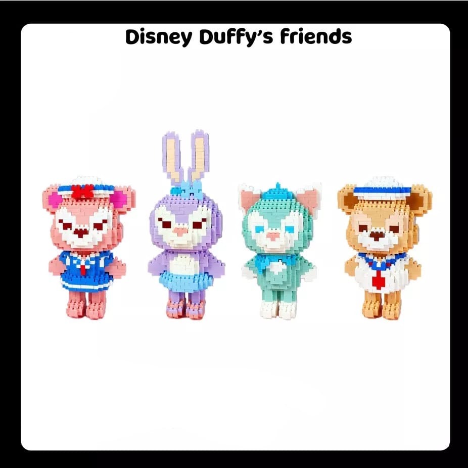 Lego Disney Duffy Friend Mini Lego Nano Block DIY toys ShellieMay ...