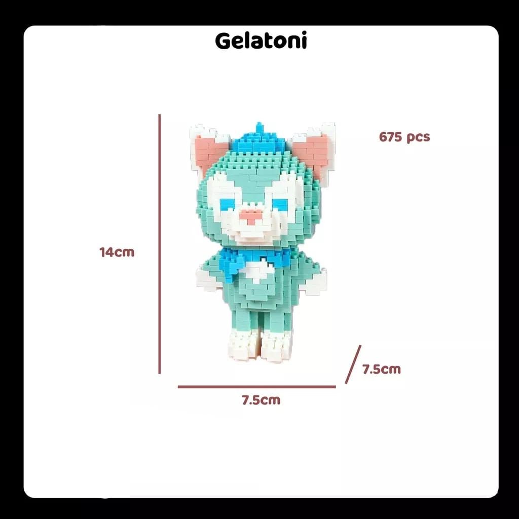 Lego Disney Duffy Friend Mini Lego Nano Block DIY toys ShellieMay ...