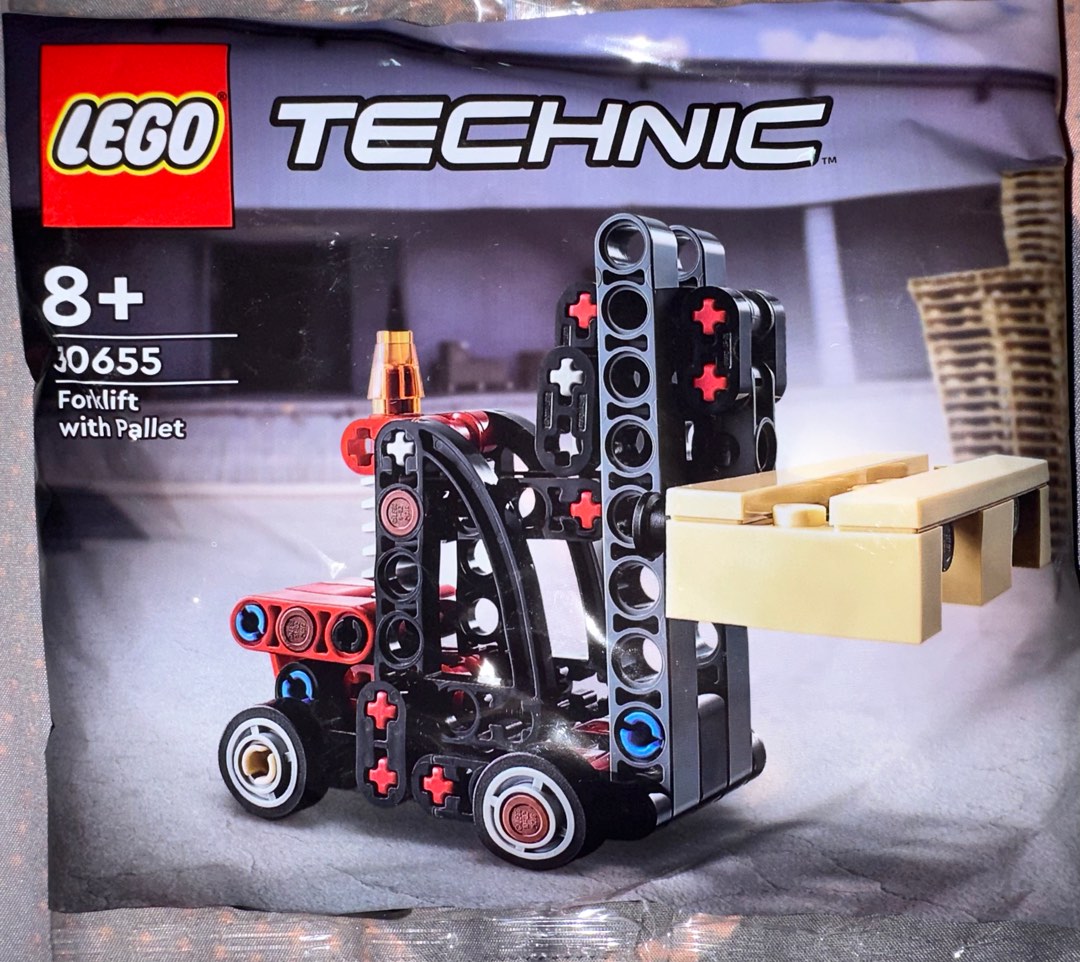 Lego Technic Forklift with Pallet, Hobbies & Toys, Toys & Games on ...