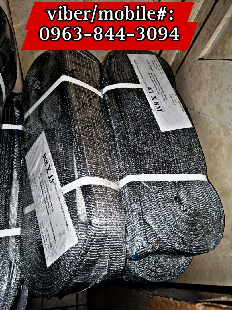 LIFTING BELT HEAVY DUTY - POLYESTER WEBBING SLING BELT, Commercial ...