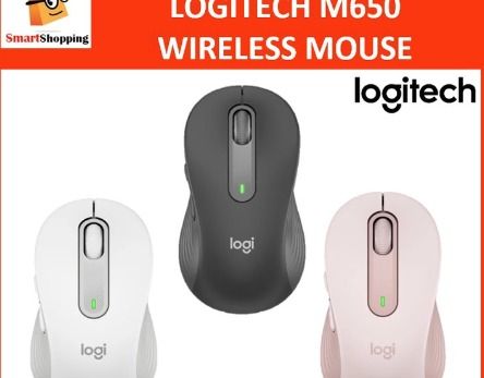 Logitech M650 Logi Signature Wireless Mouse Smart Wheel Scrolling Off ...