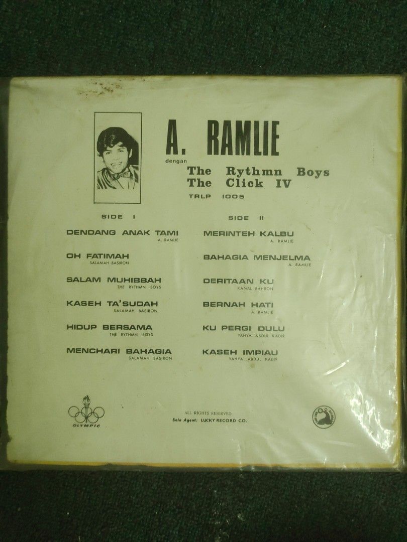 lp a ramlie, Hobbies & Toys, Music & Media, Vinyls on Carousell
