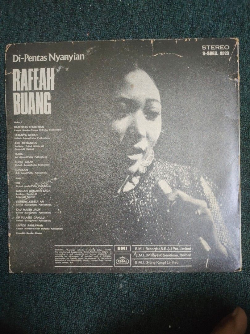 lp rafeah buang, Hobbies & Toys, Music & Media, Vinyls on Carousell