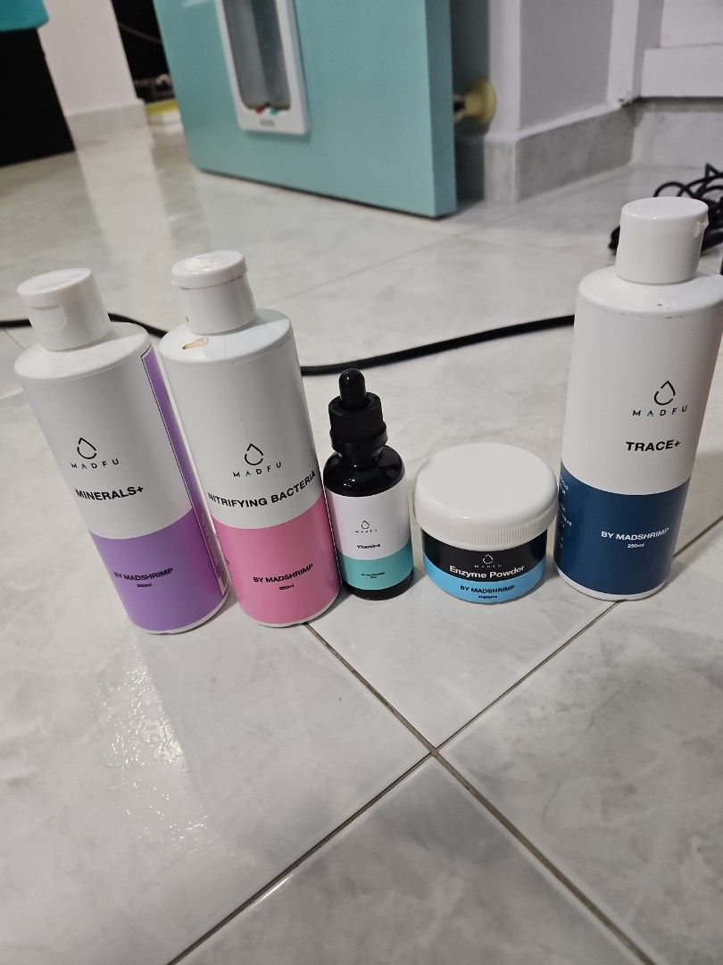Madshrimp mineral, bacteria, vitamin, trace, enzyme, Pet Supplies, Health & Grooming on Carousell
