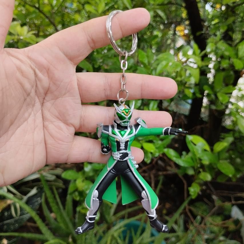 Masked Kamen Rider WIZARD HURRICANE DRAGON Figure Keychain on Carousell