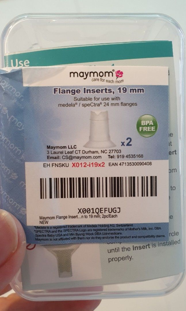 Maymom 19mm flange inserts, Babies & Kids, Nursing & Feeding ...