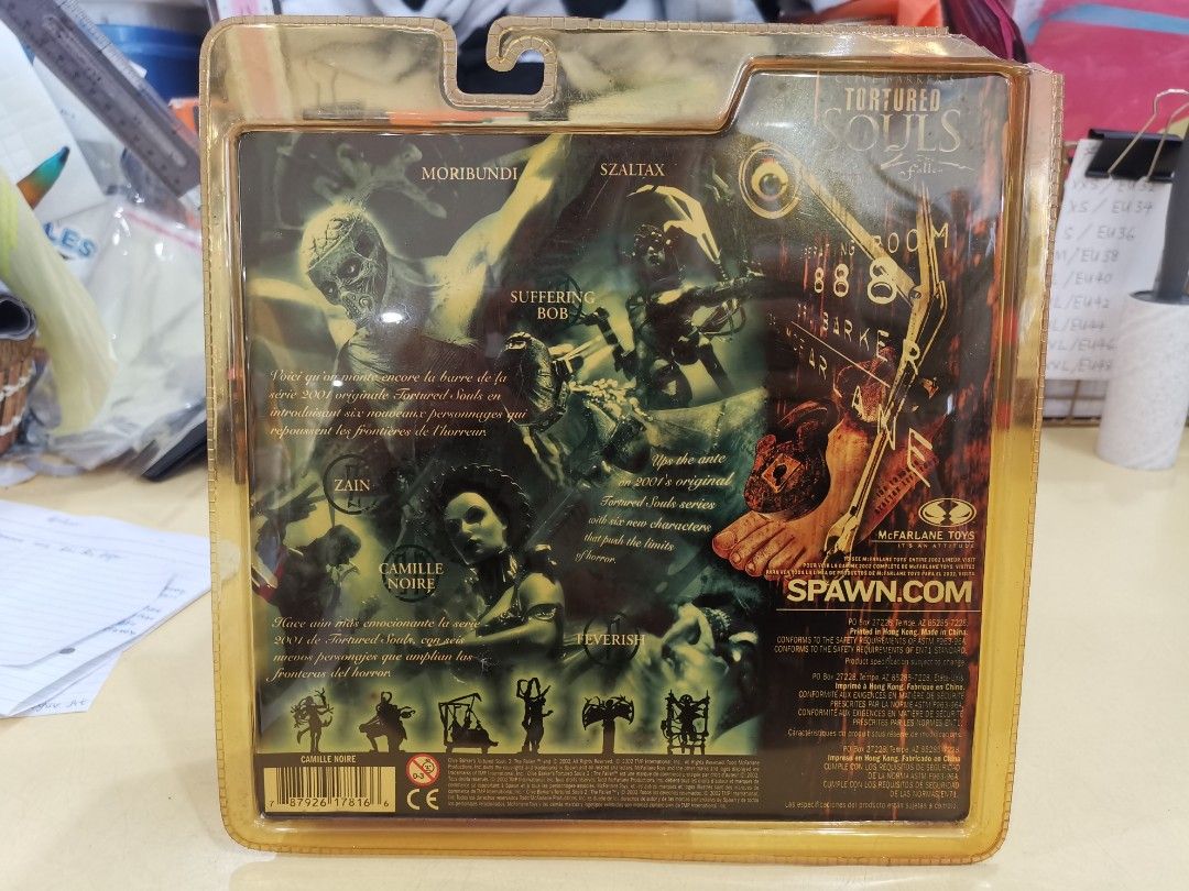 McFarlane Toys Spawn Clive Barker's Tortured Souls 2 The Fallen Camille ...