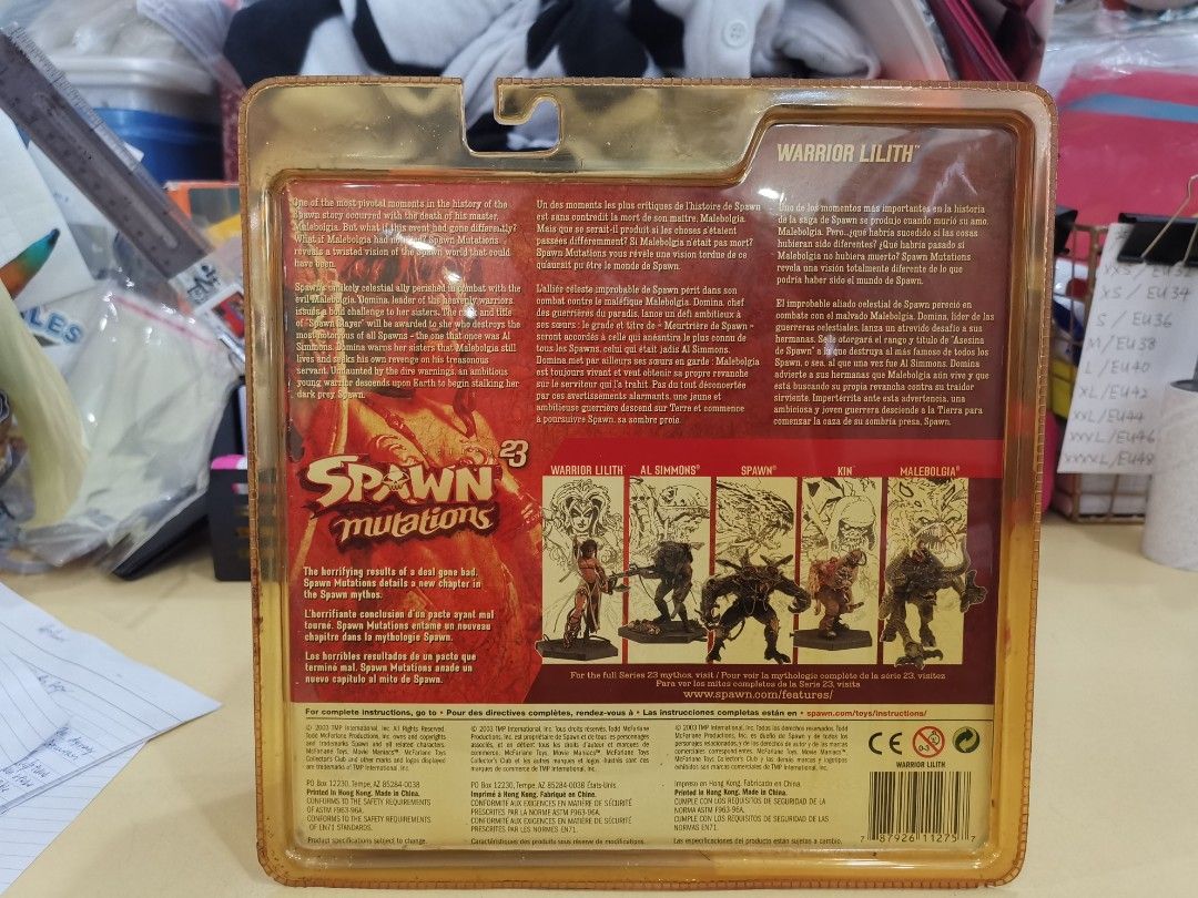 McFarlane Toys Spawn Mutations Series 23 Warrior Lilith Action Figure ...