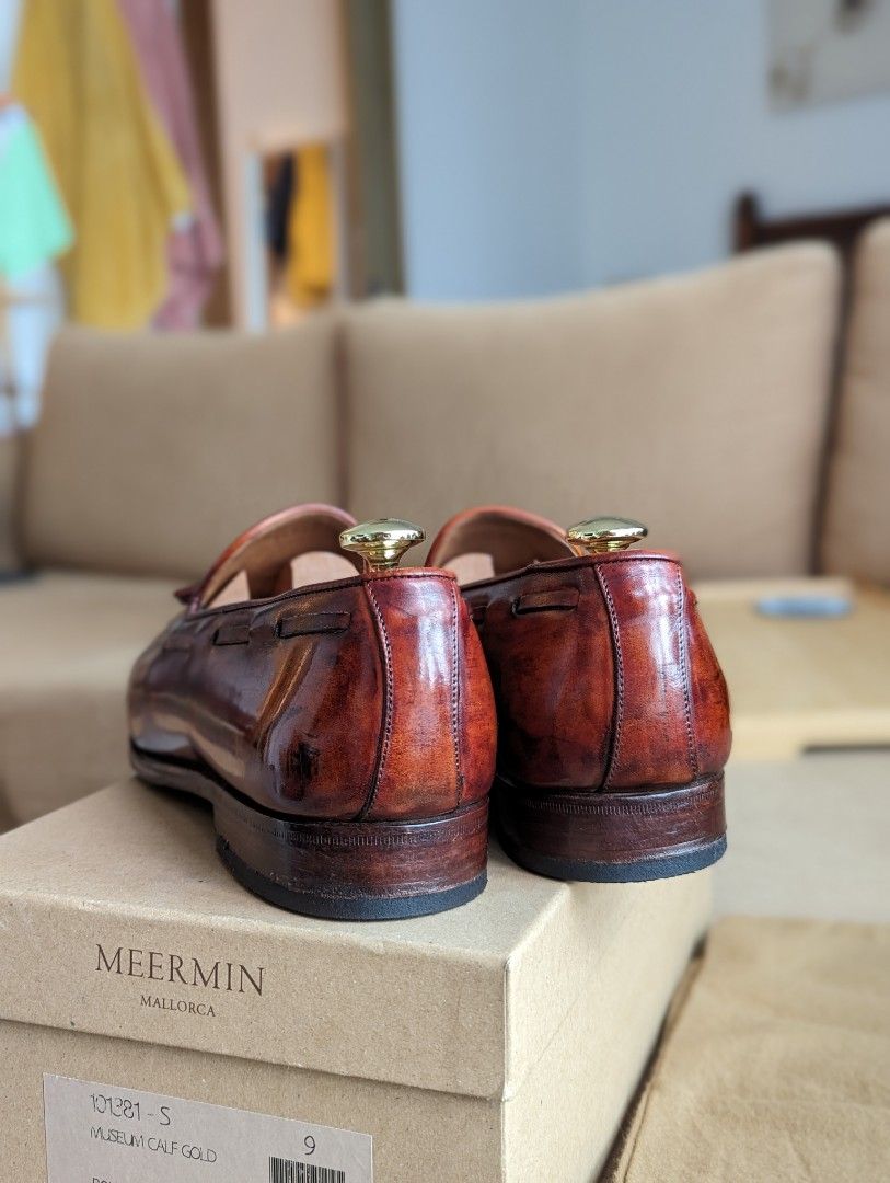 Meermin Linea Maestro Loafers UK9, Men's Fashion, Footwear, Dress Shoes ...