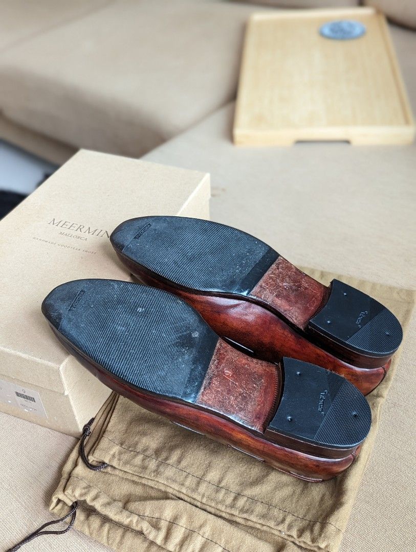 Meermin Linea Maestro Loafers UK9, Men's Fashion, Footwear, Dress Shoes ...