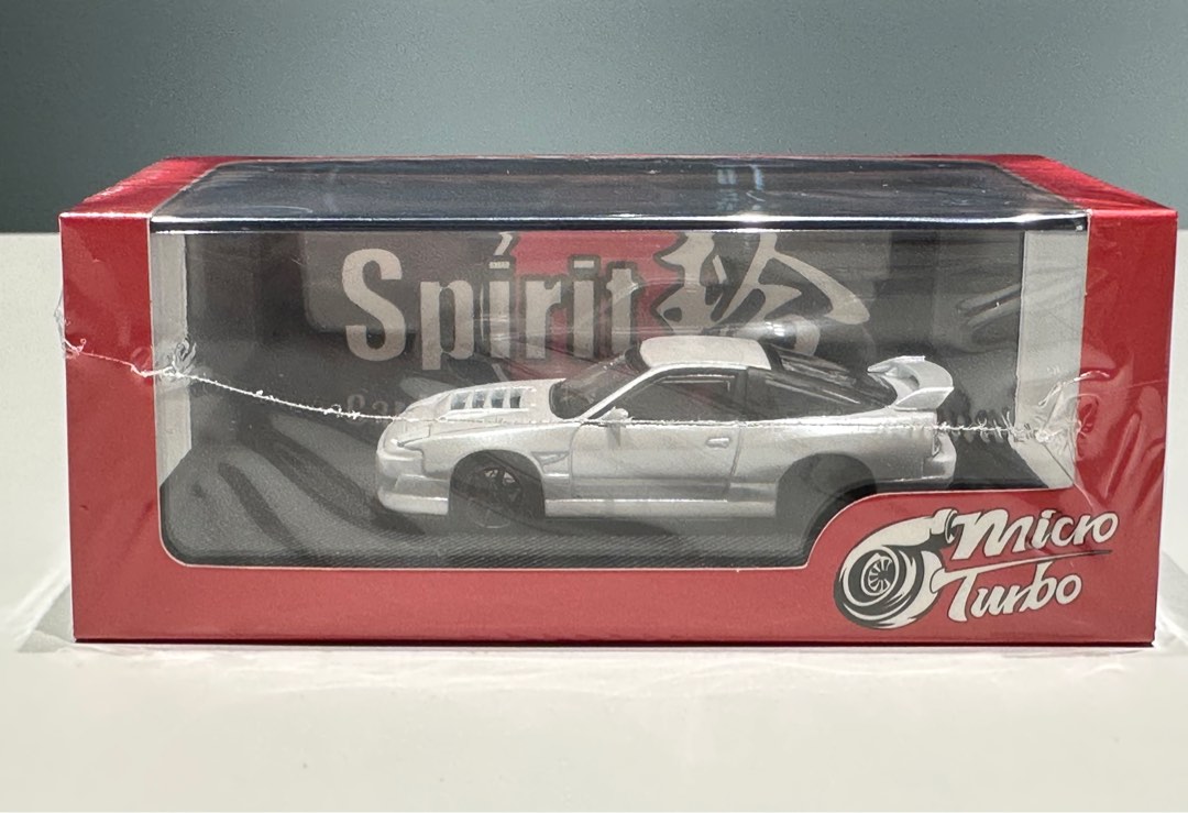 Micro Turbo 1/64 Nissan 180SX Spirit Rei Miyabi White / Mini GT Inno64 Tarmac Works Hotwheels ...