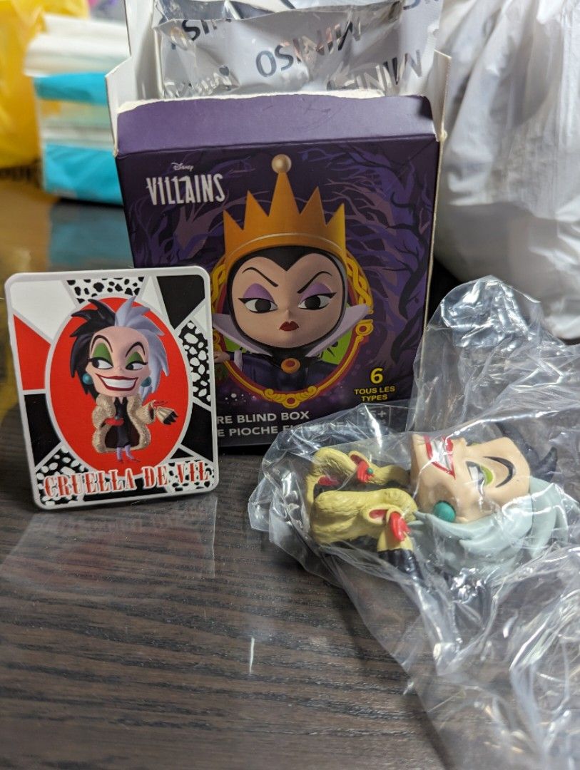 Miniso Disney Villains blind box, Hobbies & Toys, Toys & Games on Carousell
