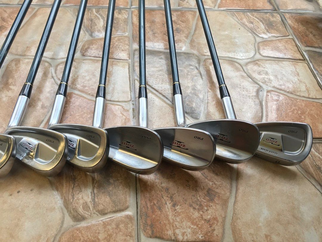 SALE Mizuno T-Zoid Pro KV Plus Graphite Golf Clubs Iron Set (10 clubs ...