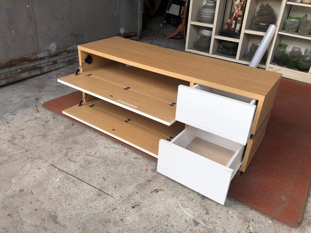 Modern tv rack Japan surplus on Carousell
