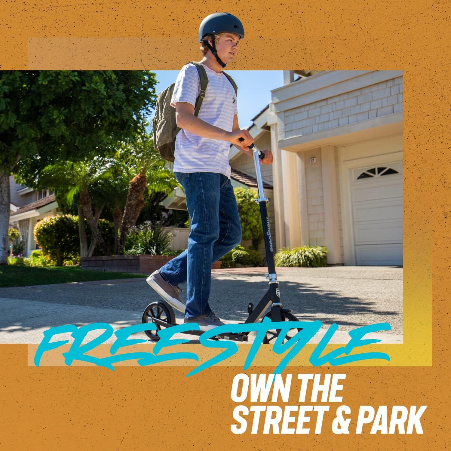 Mongoose Trace Kick Scooter Folding Design (Trace 200), Sports ...