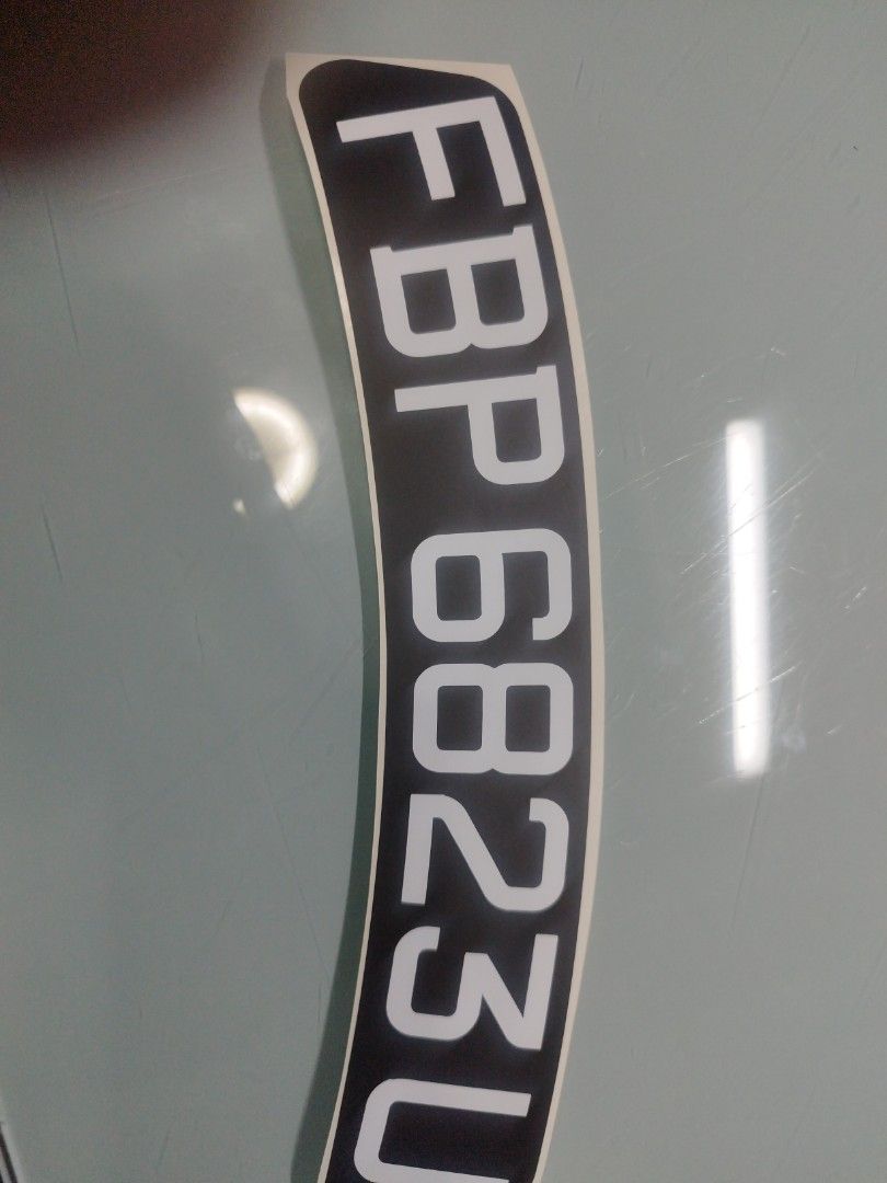 Motorcycle Front License Plate, Motorcycles, Motorcycle Accessories on ...