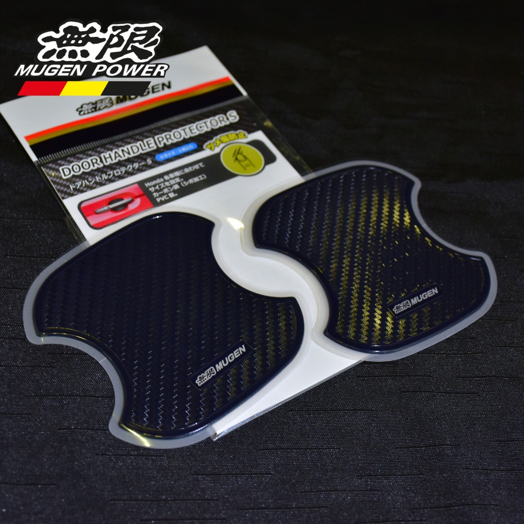 Mugen Door Handle Protector, Car Accessories, Accessories on Carousell
