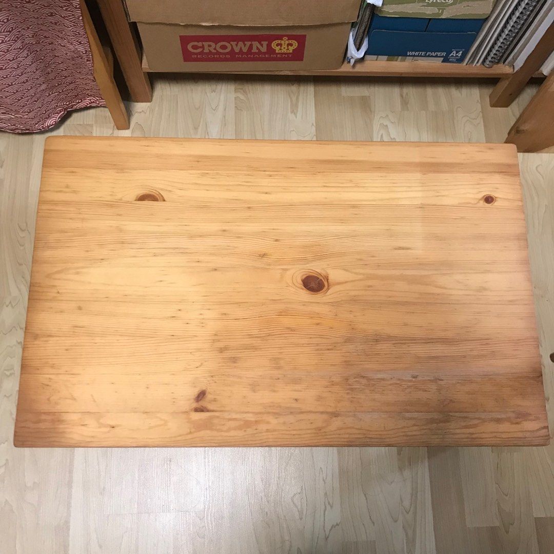 MUJI Pine Foldable Table, Furniture & Home Living, Furniture, Tables ...