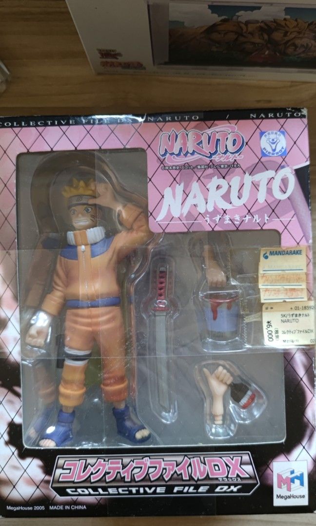 Naruto vintage figure - collectible file dx naruto Rare, Hobbies & Toys ...
