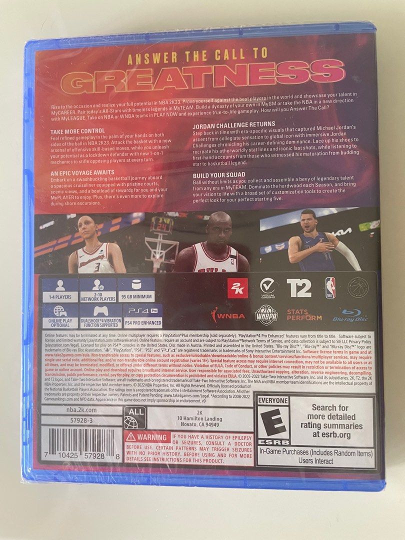 NBA 2K23 (PS4), Video Gaming, Video Games, PlayStation on Carousell