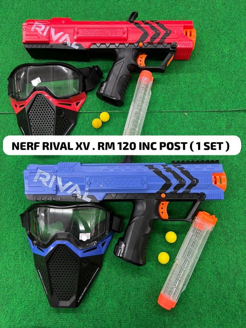 Nerf Rival XV Set, Hobbies & Toys, Toys & Games on Carousell