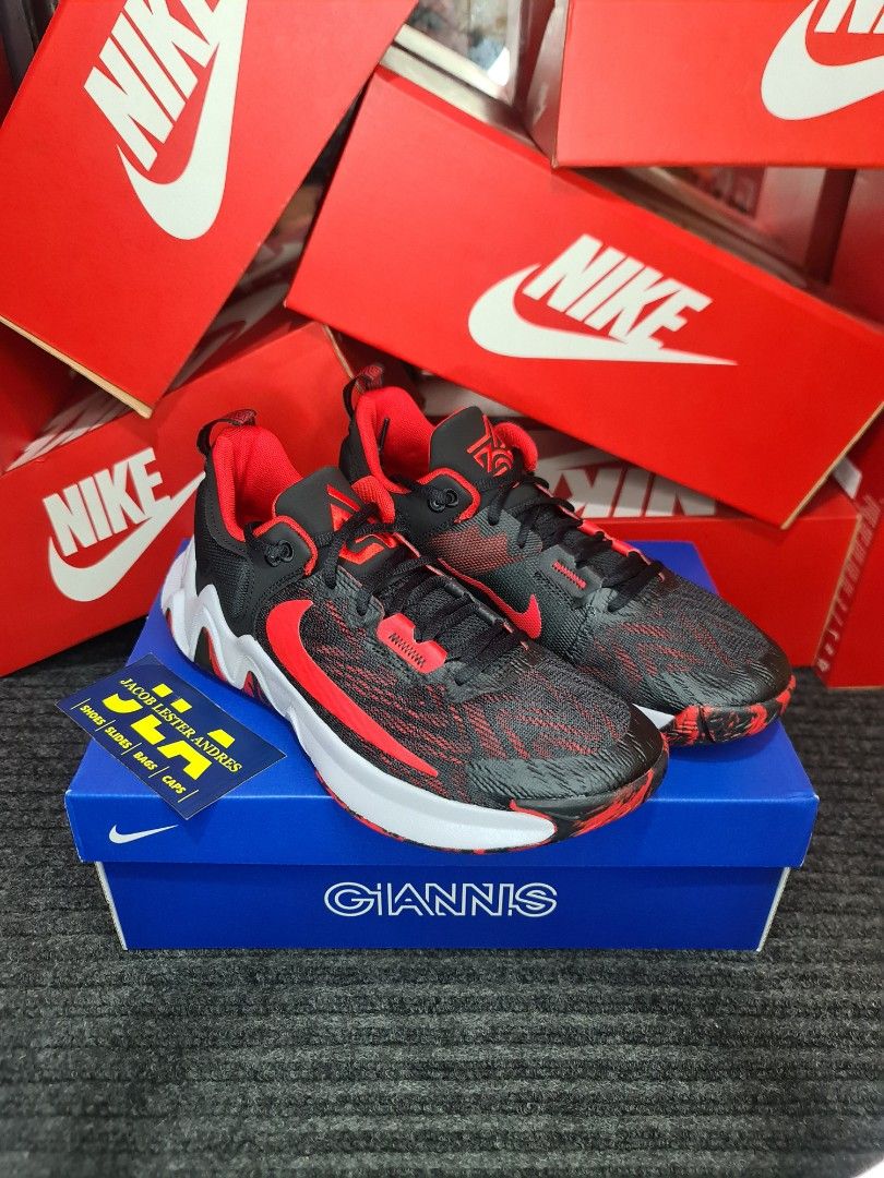 Nike Giannis Immortality 2 - University Red (US 8), Men's Fashion ...