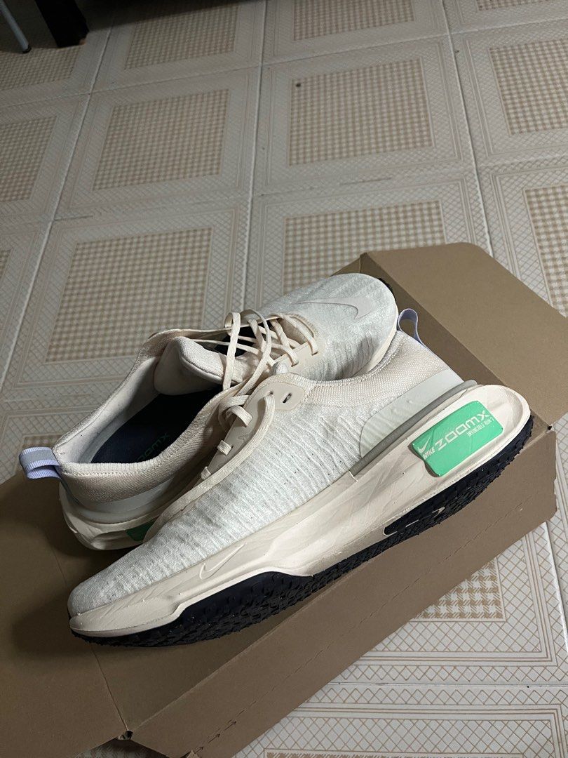 Nike Invincible Run 3 Cream Colorway, Men's Fashion, Footwear, Sneakers ...