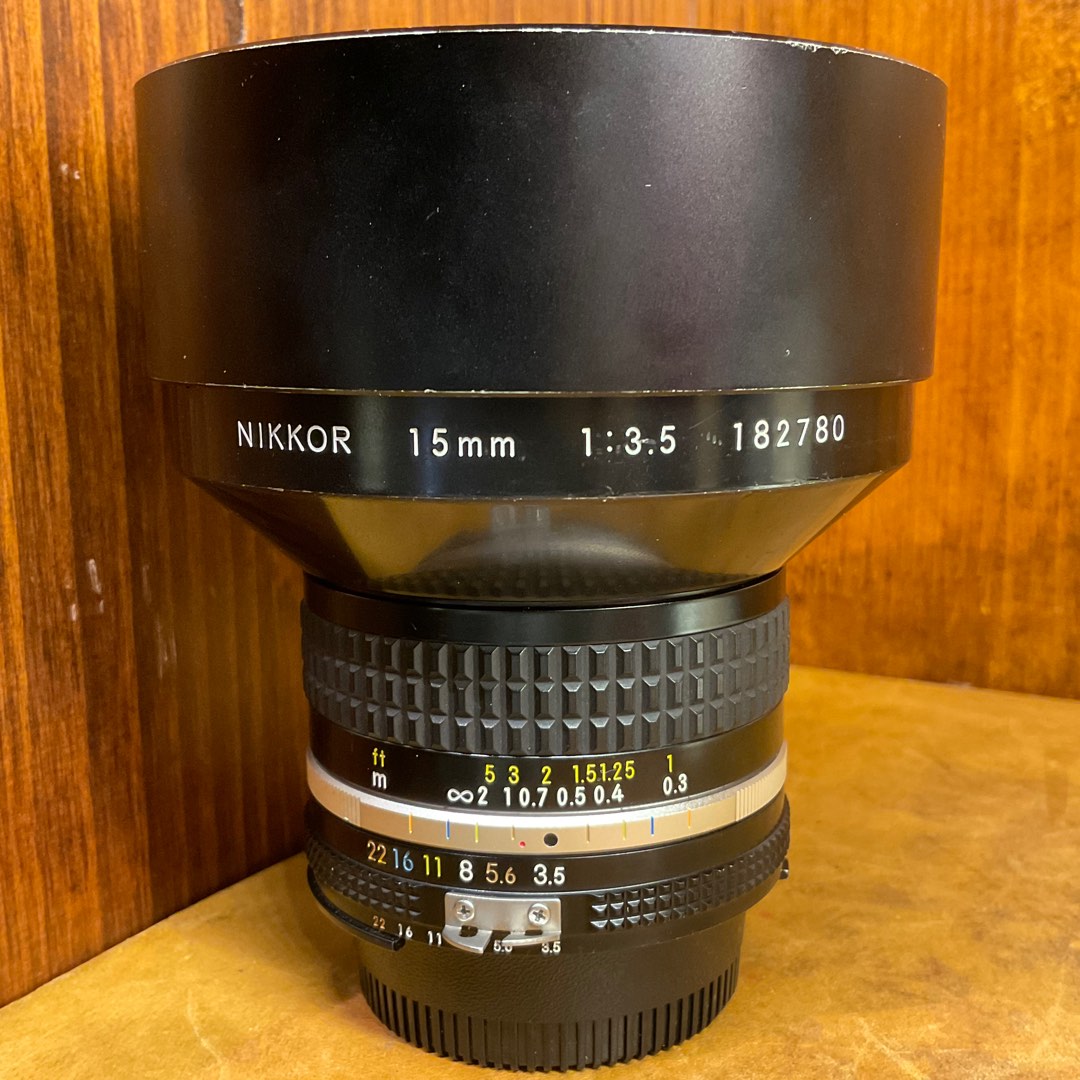 Nikon AIS 15F3.5 (182789), Photography, Lens & Kits on Carousell