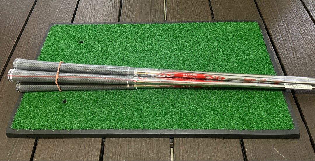 Nippon modus 105 Stiff - brand new 5-PW + grips, Sports Equipment ...