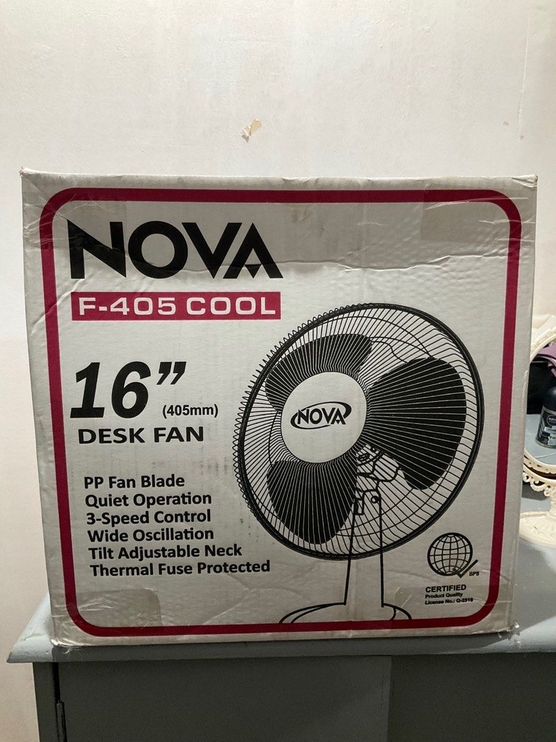 Nova Electric Fan, Furniture & Home Living, Lighting & Fans, Fans on ...