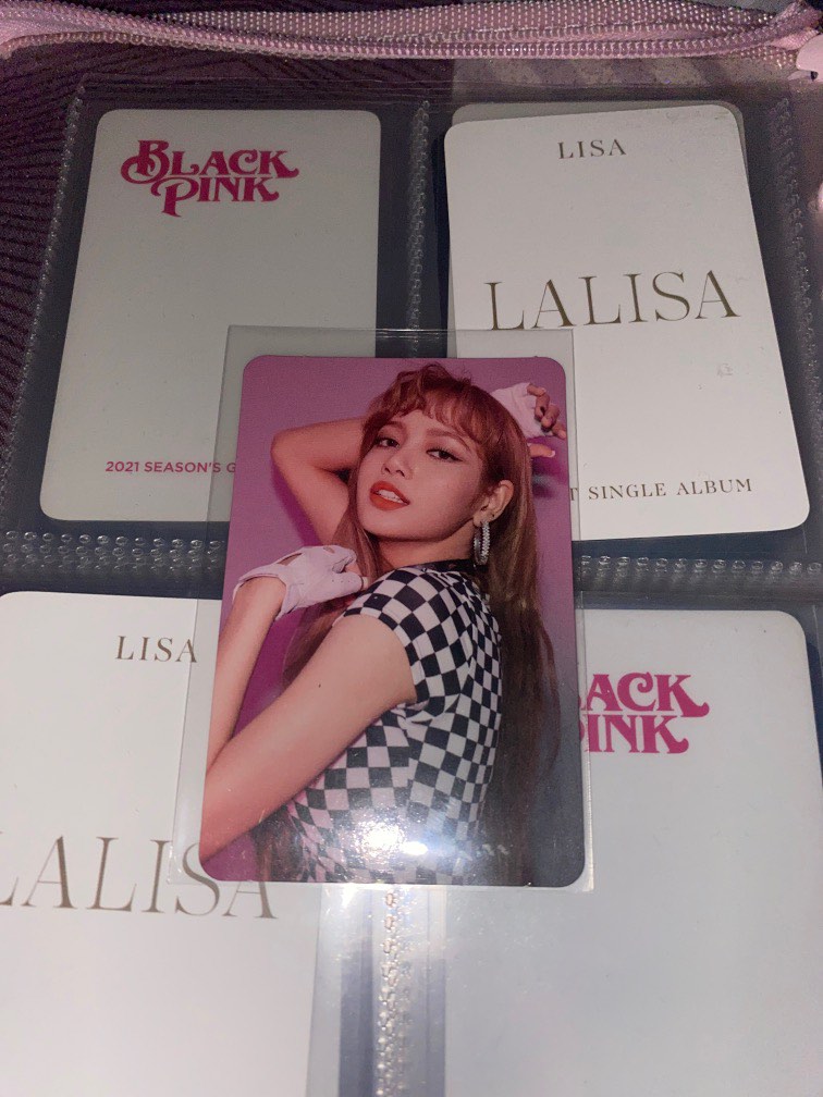 OFFICIAL LISA SQUARE UP PHOTOCARD, Hobbies & Toys, Memorabilia ...