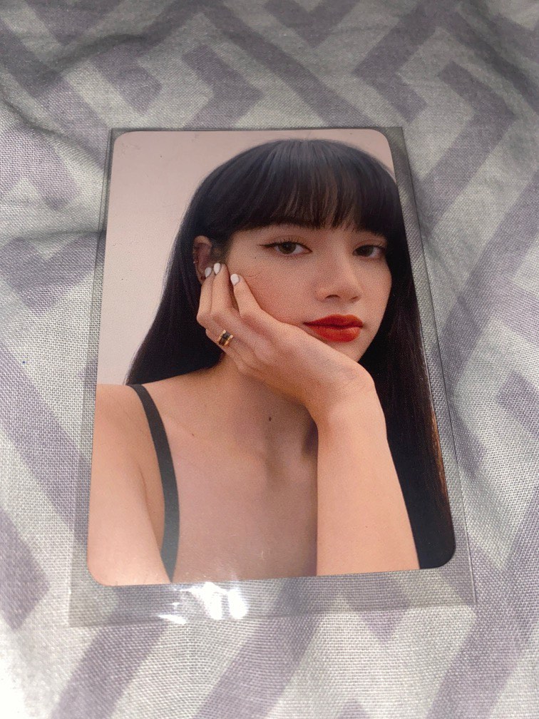 OFFICIAL LISA THE ALBUM PHOTOCARD POB on Carousell