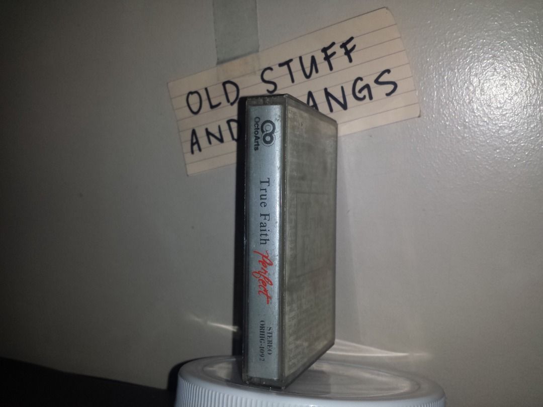 old cassette tape: TRUE FAITH - PERFECT, Hobbies & Toys, Memorabilia ...