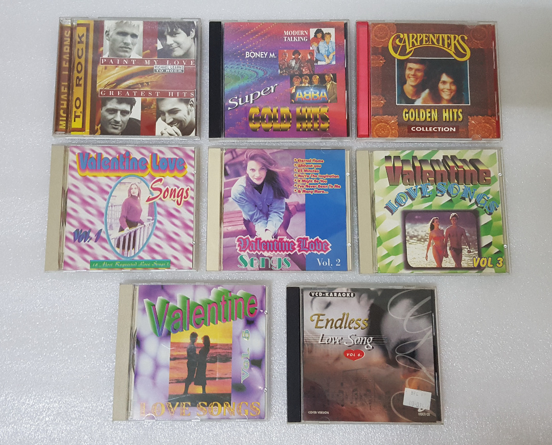 Valentine Love CD Songs Old Greatest Hits Super Gold Hits Golden Hits ...