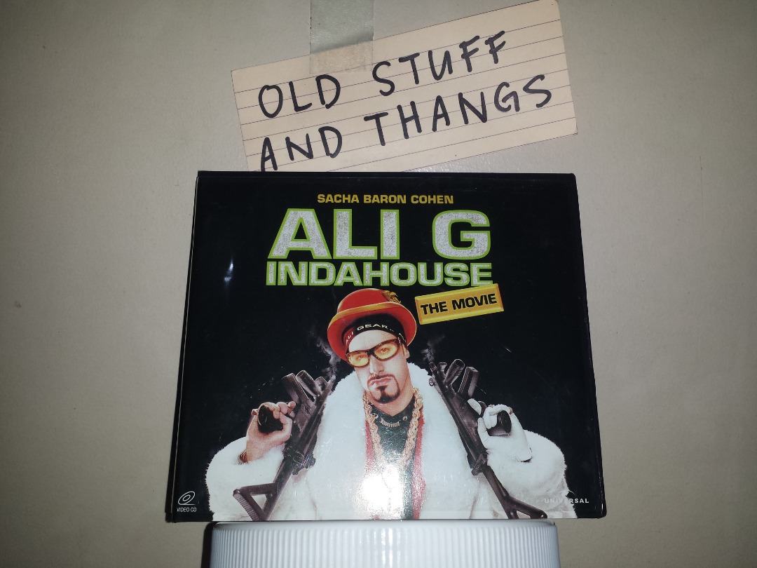 old vcd: ALI G INDAHOUSE: THE MOVIE - SACHA BARON COHEN, Hobbies & Toys ...