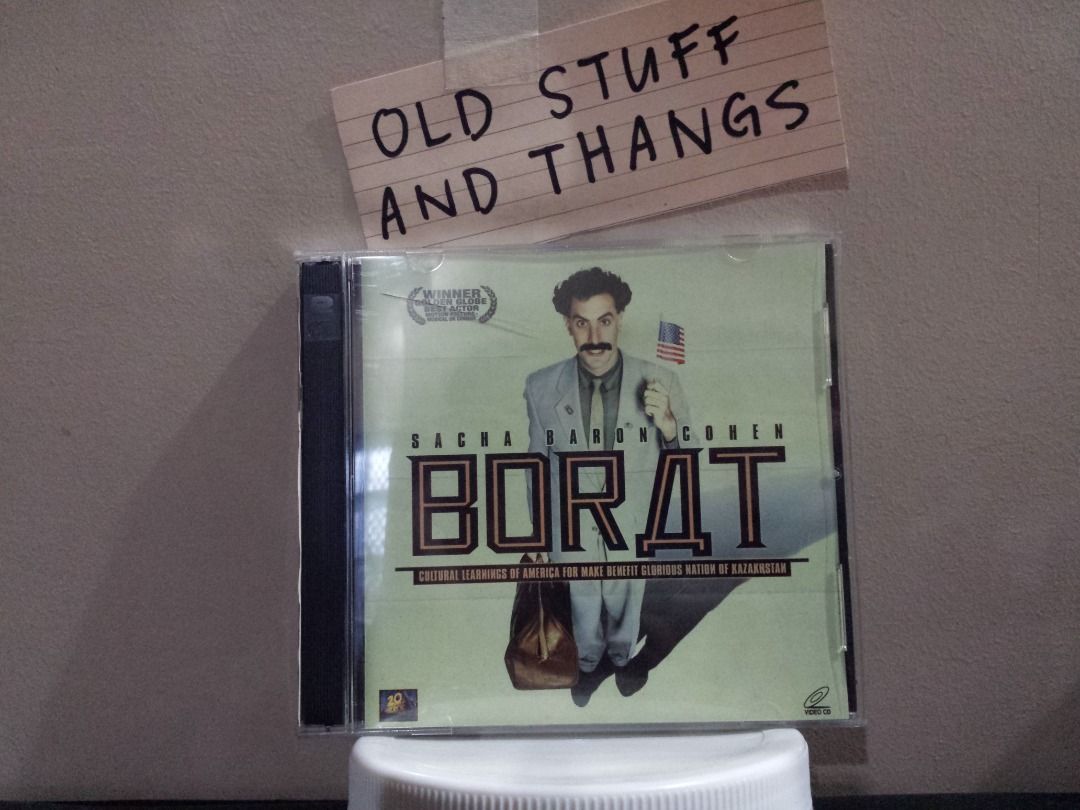 old vcd: BORAT starring sacha baron cohen, Hobbies & Toys, Memorabilia ...